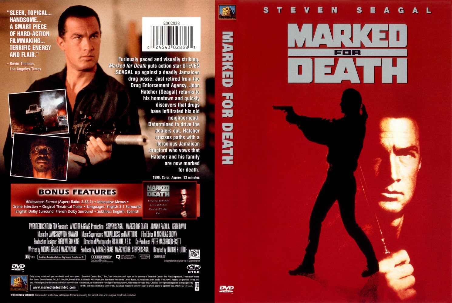 DVD Lables: Marked for Death